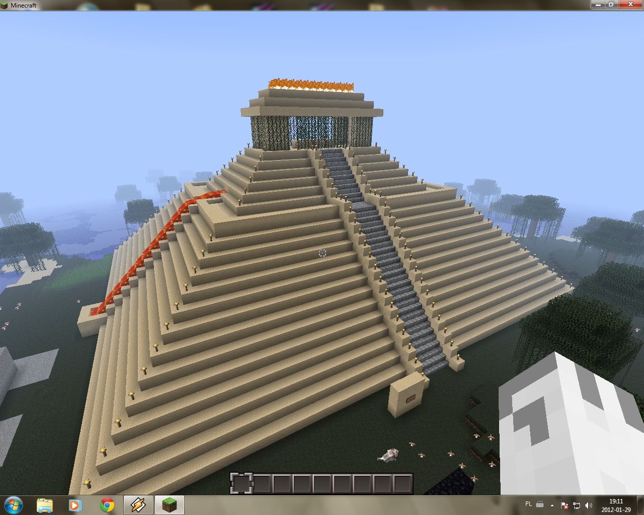 Temple of fire Minecraft Map