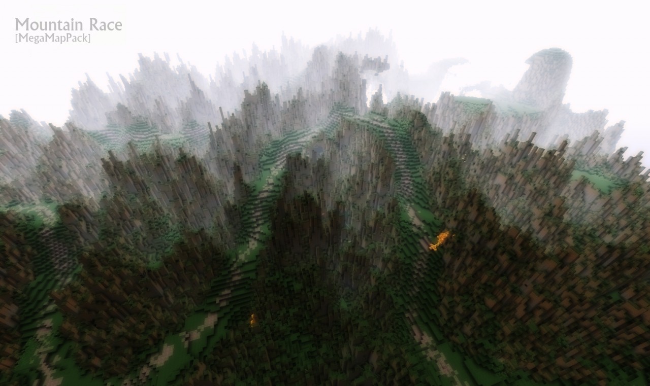 Custom Terrain: MegaMapPack [x12] Minecraft Map