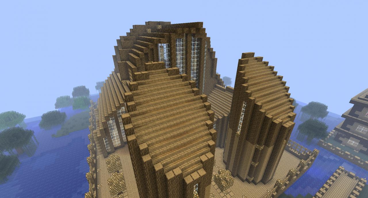 Wooden Church Minecraft Map