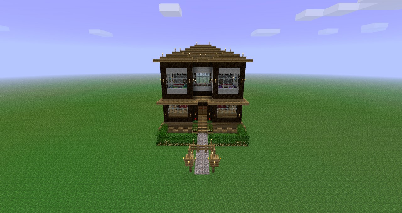 A house. Minecraft Map