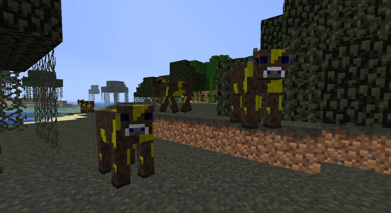 Funky mobs pack Minecraft Texture Pack