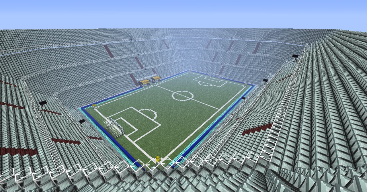 Soccer Stadium Minecraft Map