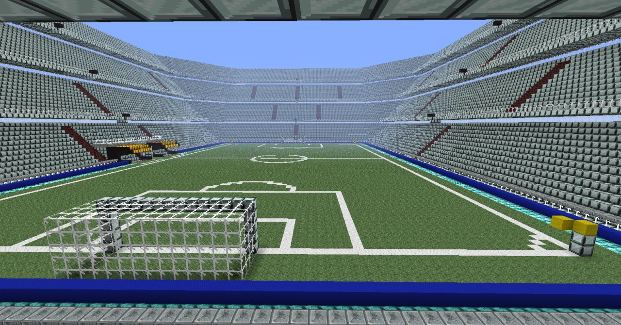 Soccer Stadium Minecraft Map