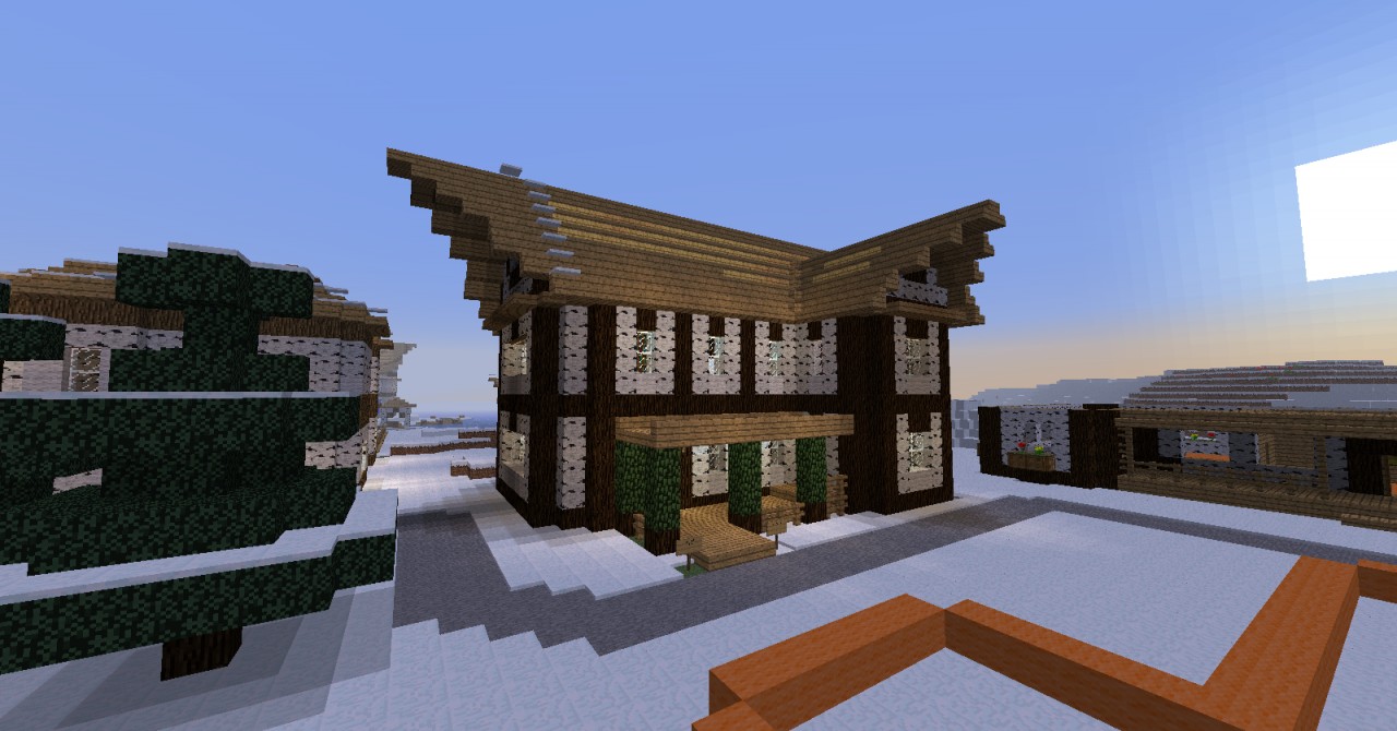 wintertide home Minecraft Map