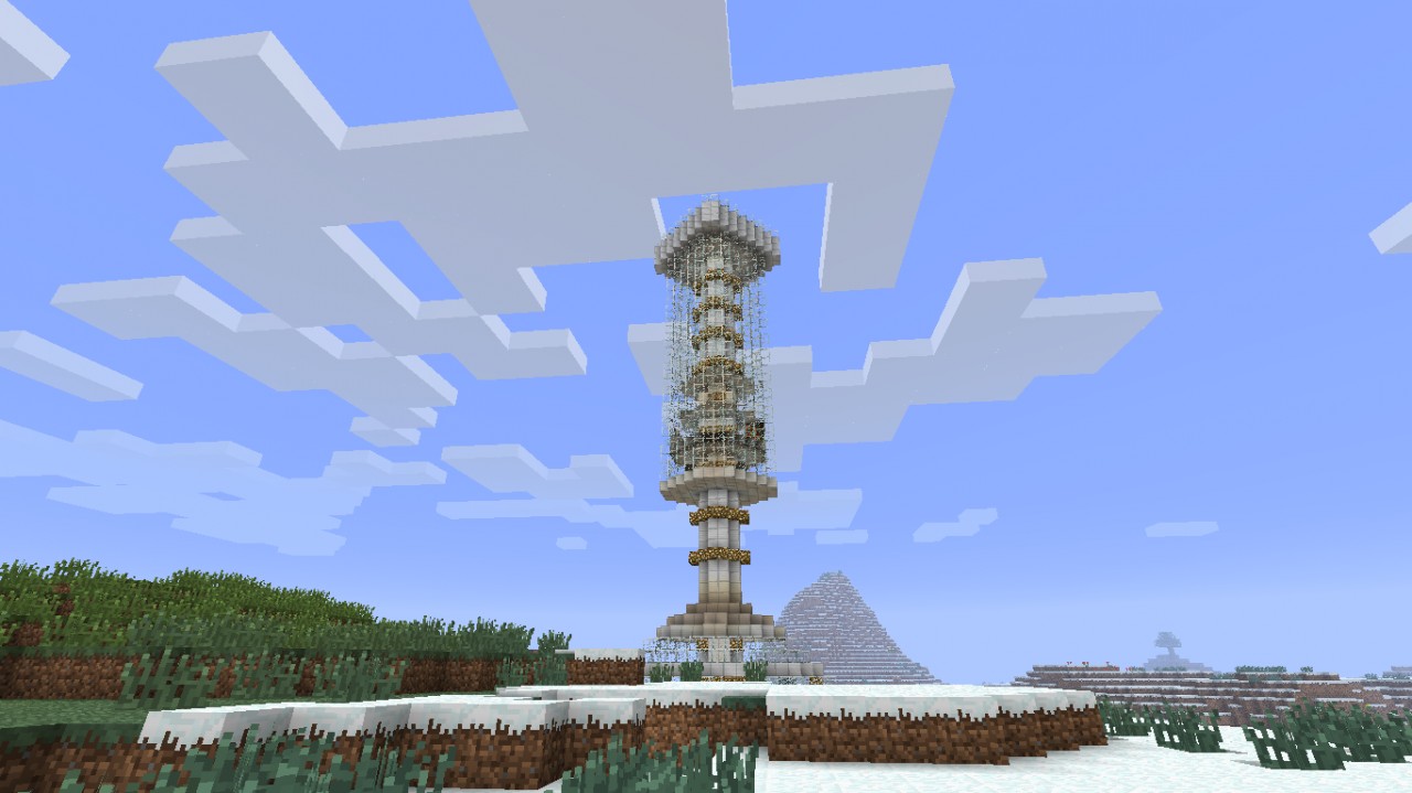 Iron Tower of Awesomeness Minecraft Map