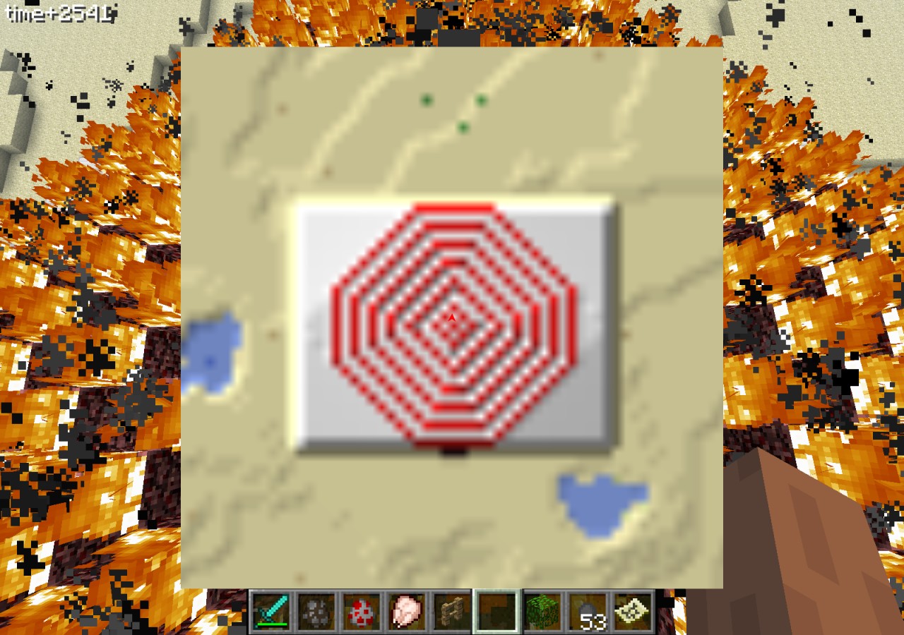 Fire Ninja Training Grounds Minecraft Map