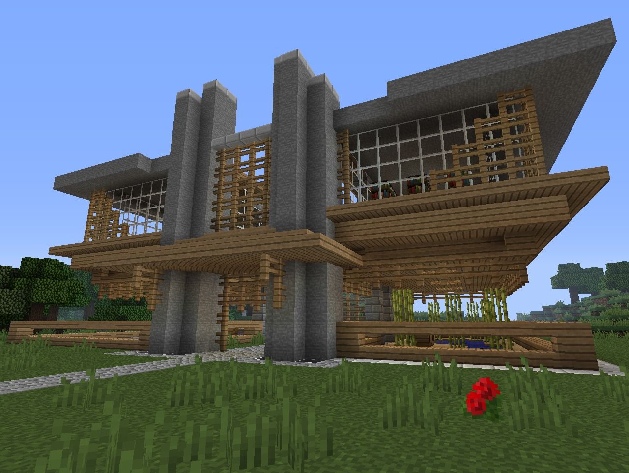 Mid-Century Modern Minecraft Map