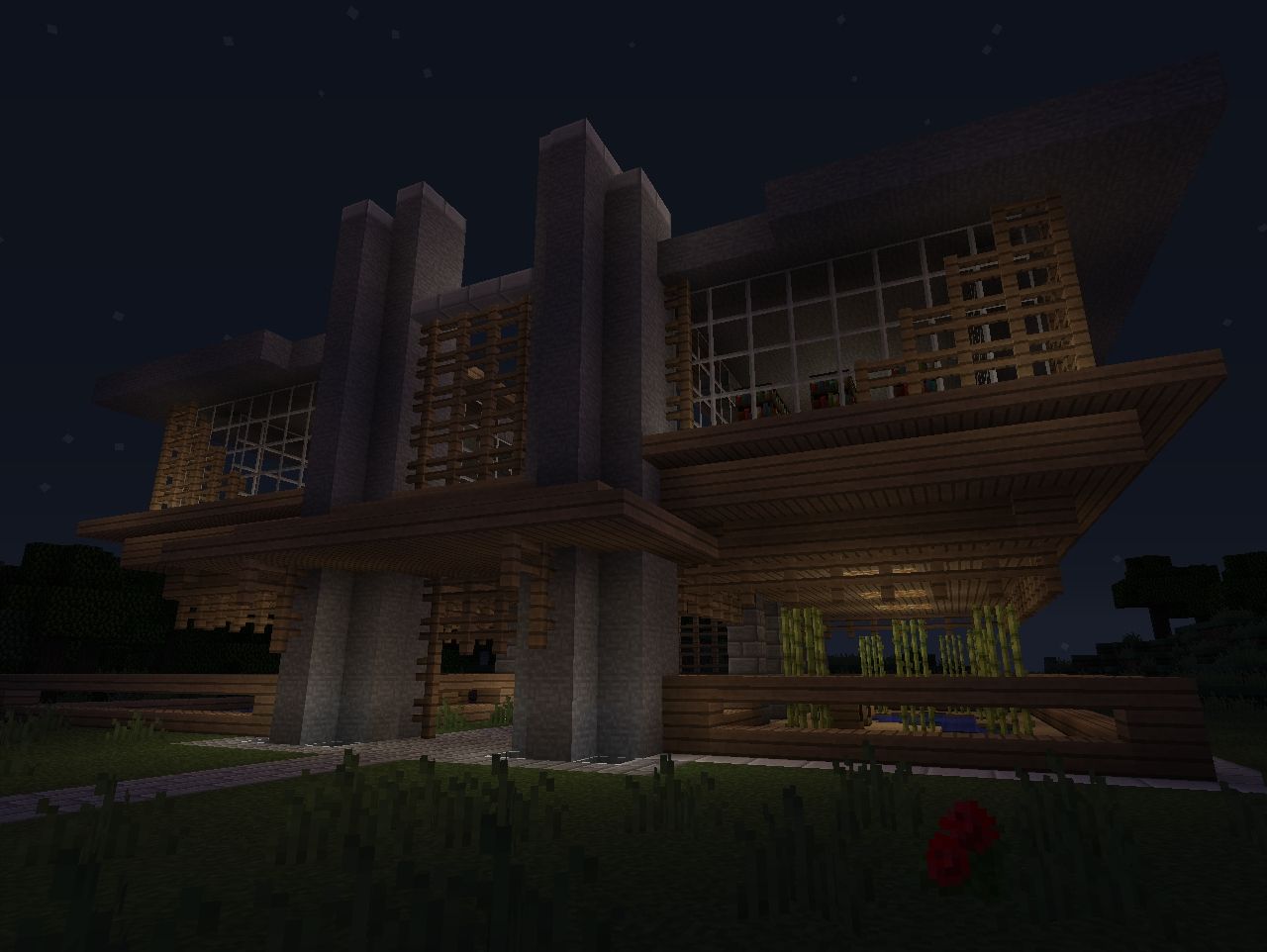 Mid-Century Modern Minecraft Map