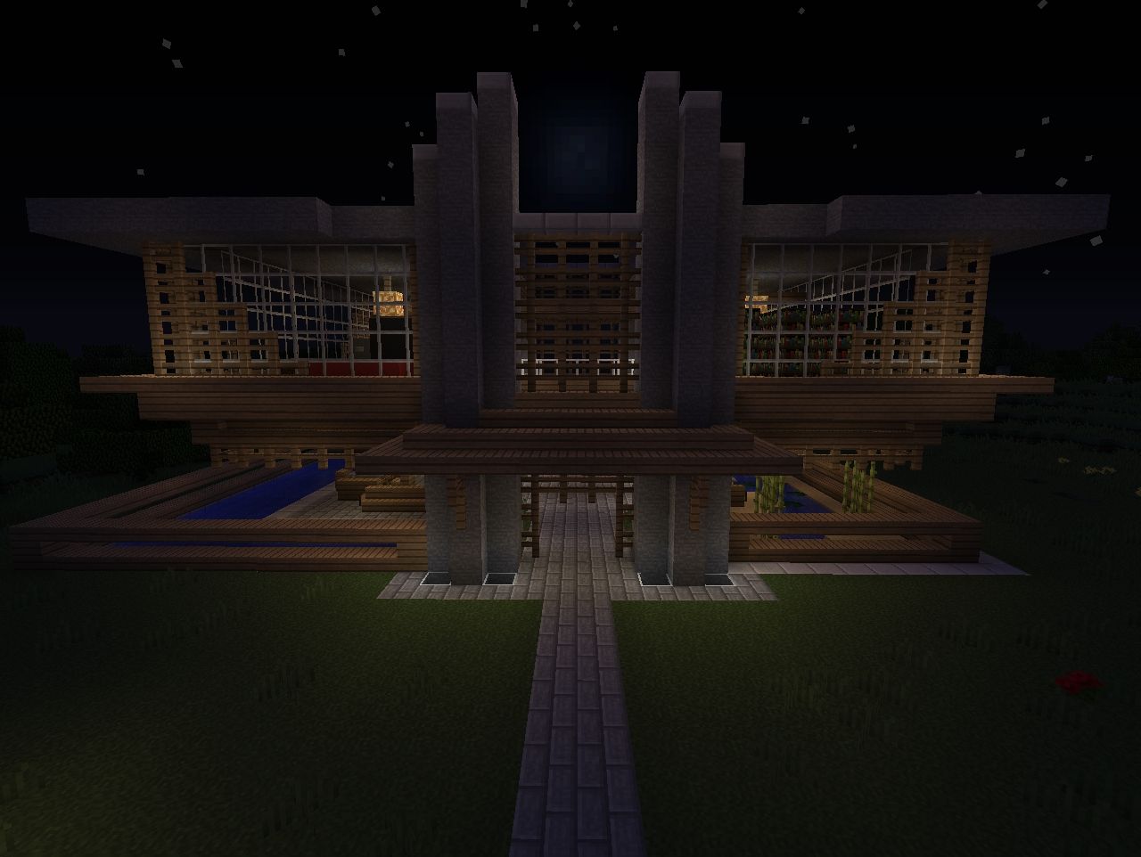 Mid-Century Modern Minecraft Map