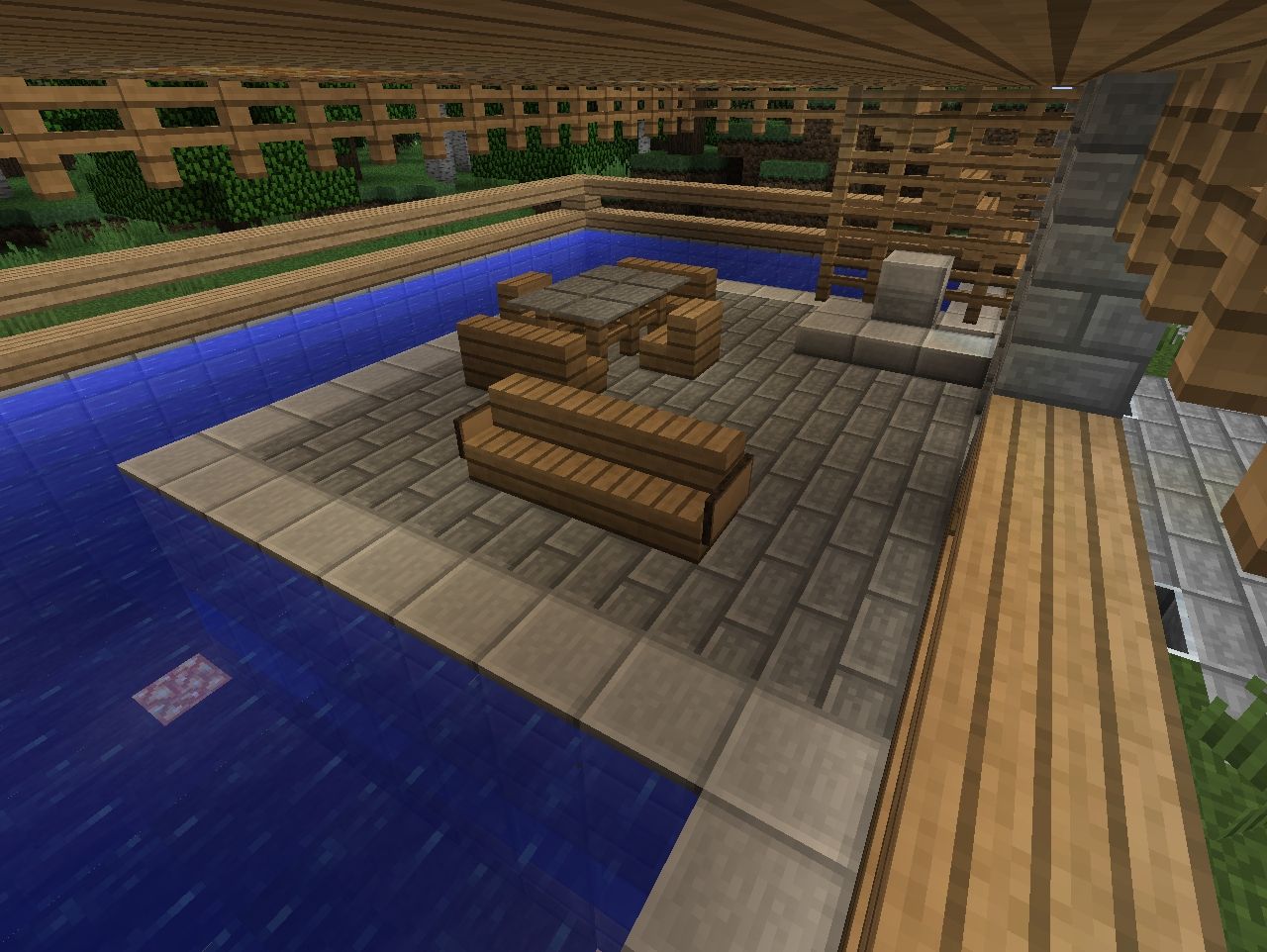 Mid-Century Modern Minecraft Map