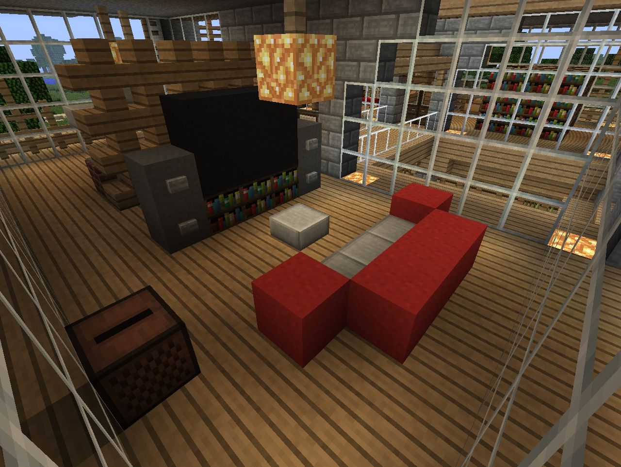 Mid-Century Modern Minecraft Map