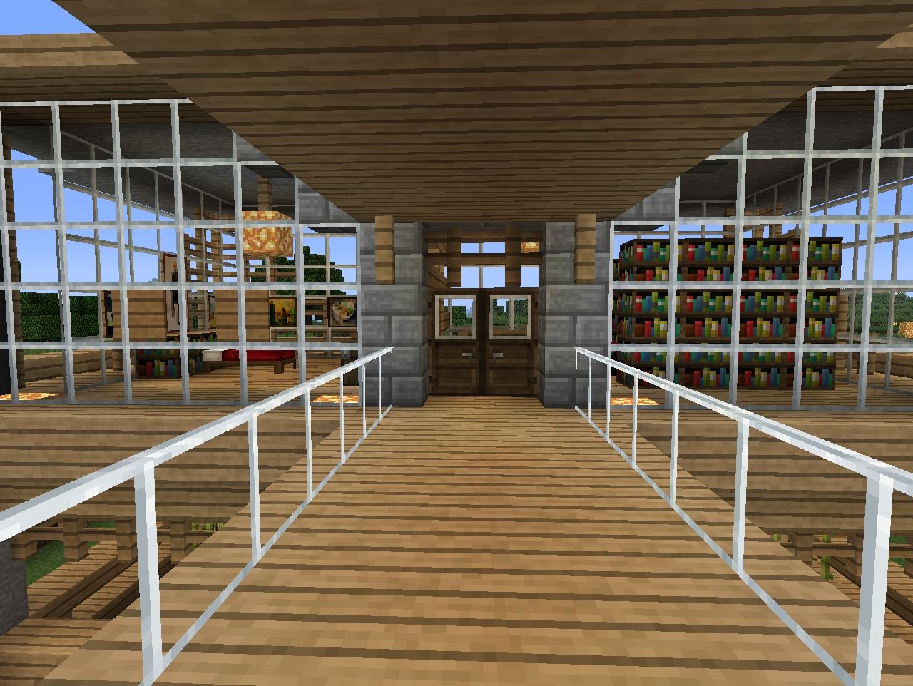 Mid-Century Modern Minecraft Map