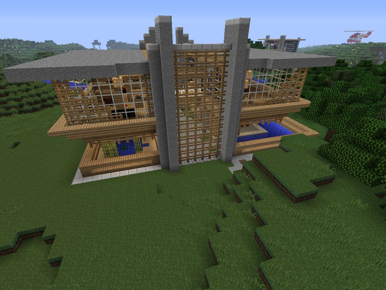 Mid-Century Modern Minecraft Map