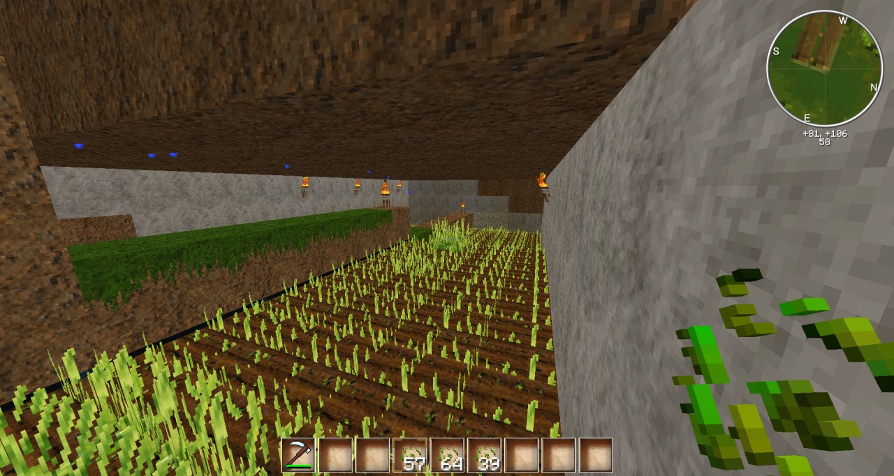 Wheat farm Minecraft Map