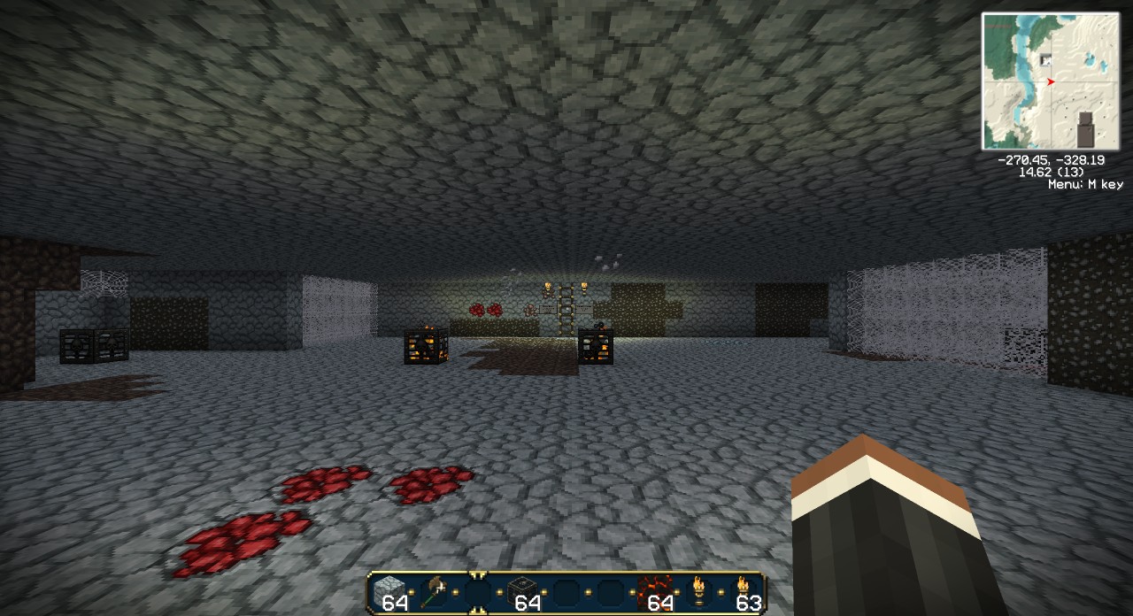 Tower and Monster Fighting Arena Minecraft Map