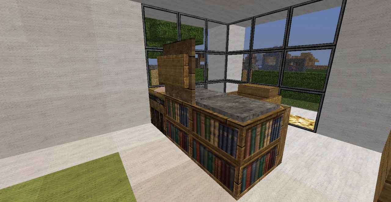 Simple Modern House Minecraft Map