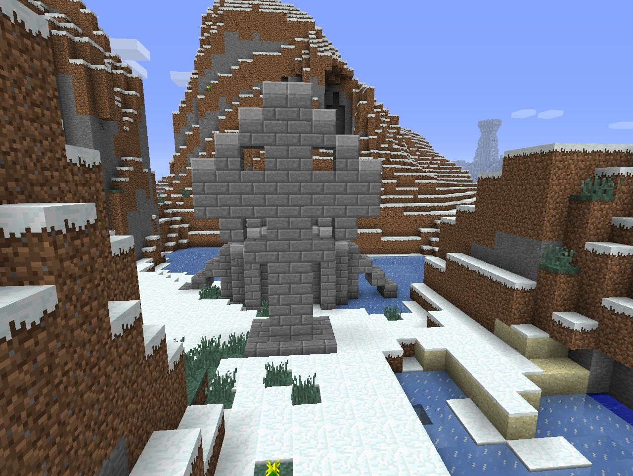 Hidden Templar Temple Minecraft Map