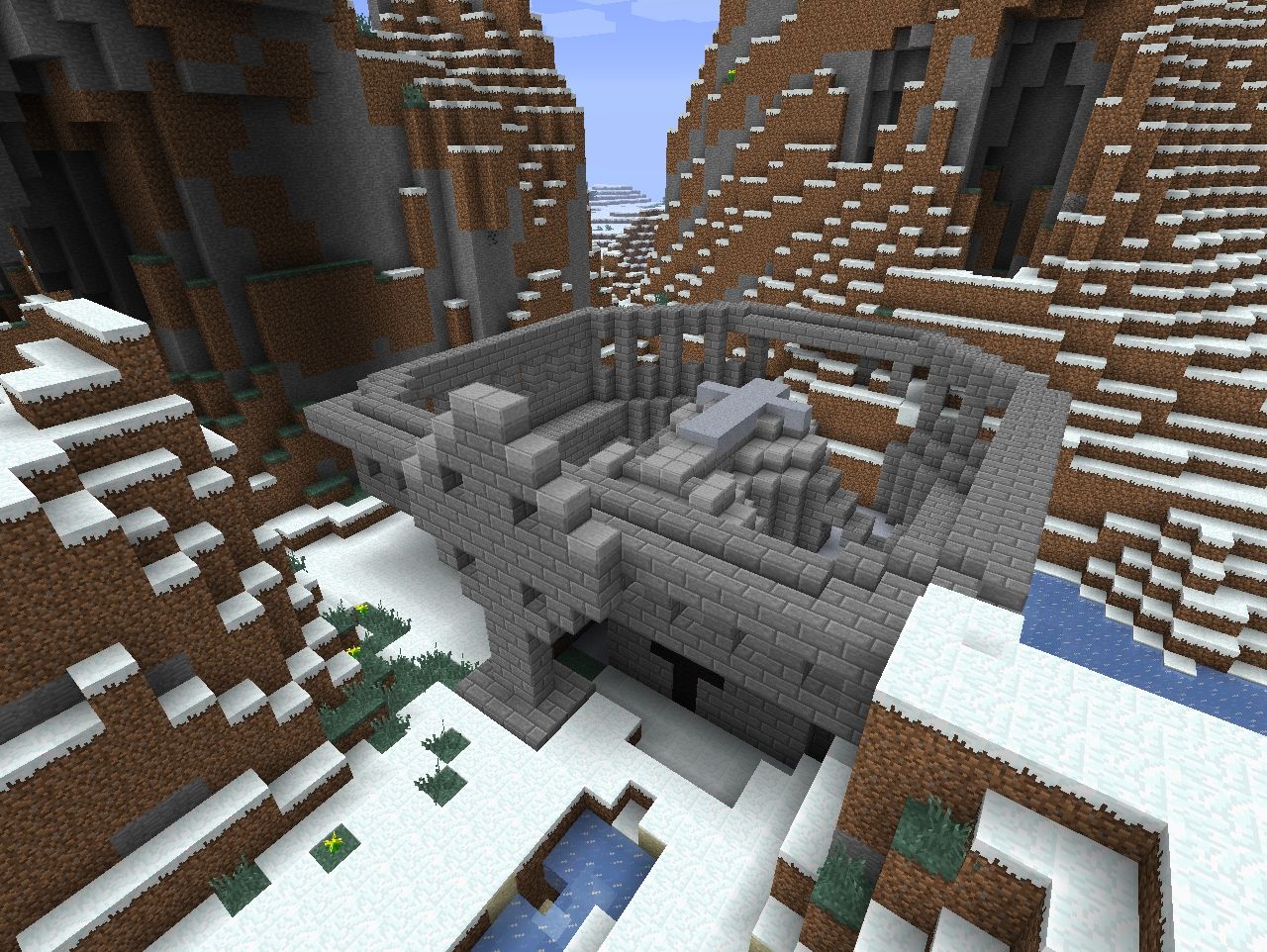 Hidden Templar Temple Minecraft Map