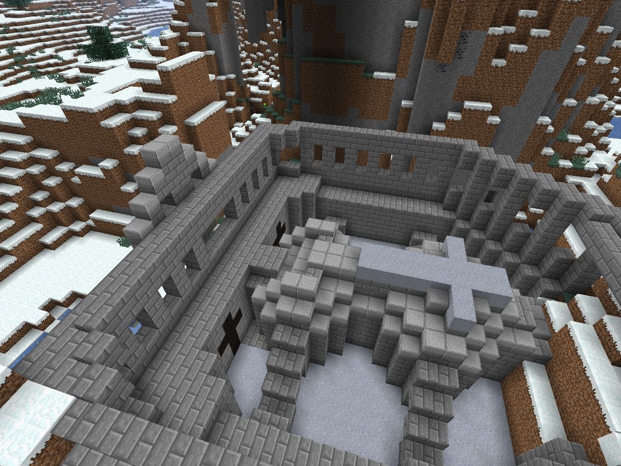 Hidden Templar Temple Minecraft Map
