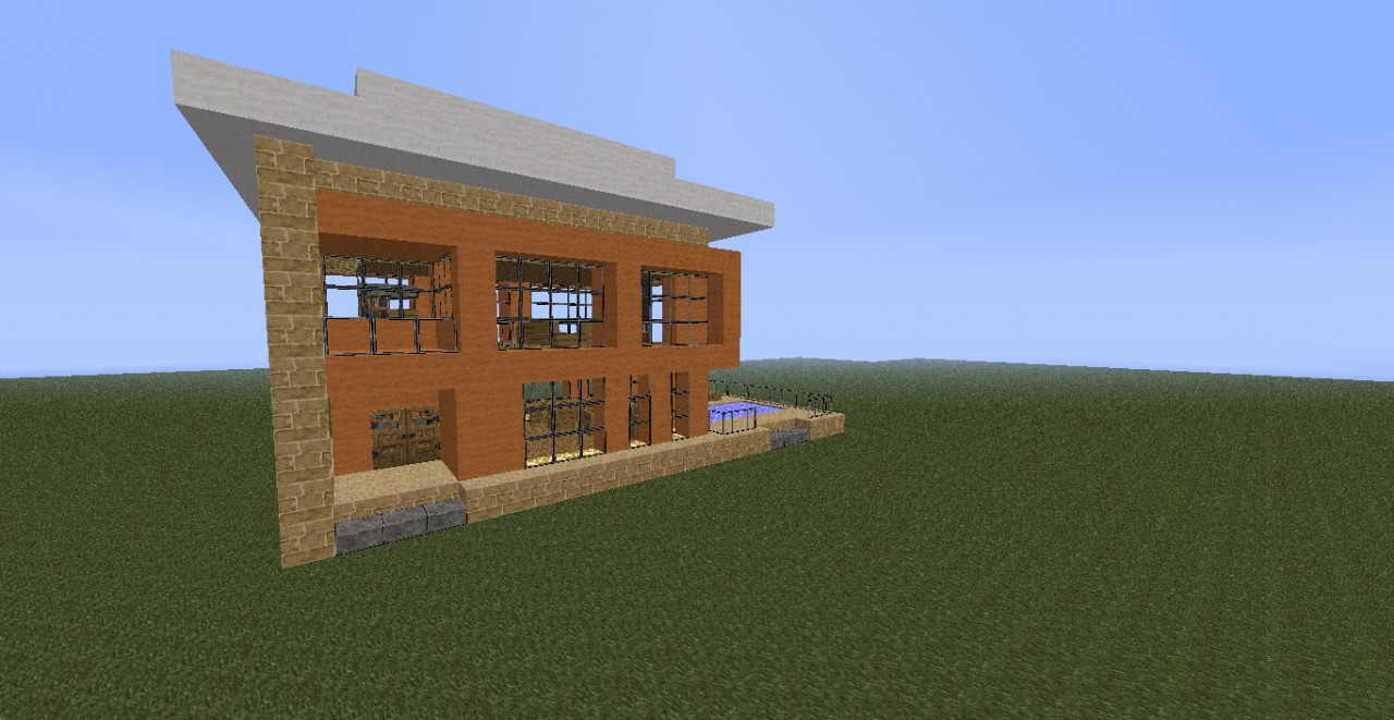 Modern house #2 Minecraft Map
