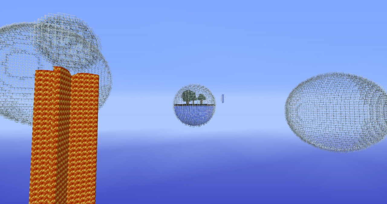 World of spheres Minecraft Map