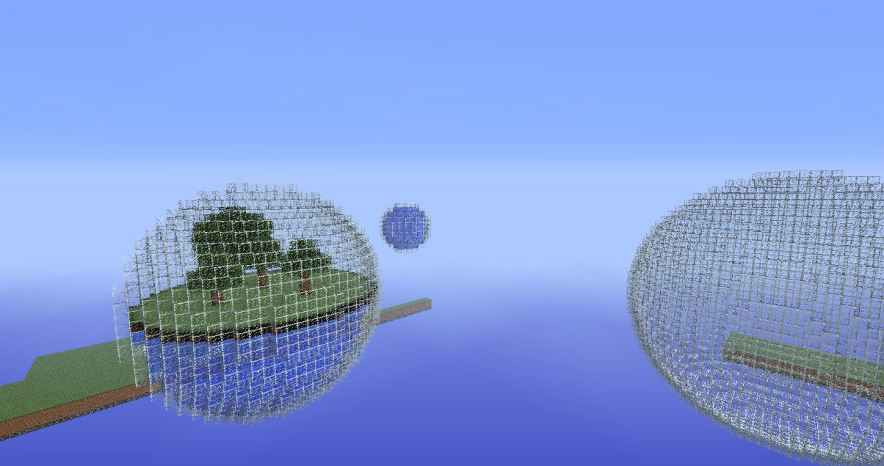 World of spheres Minecraft Map