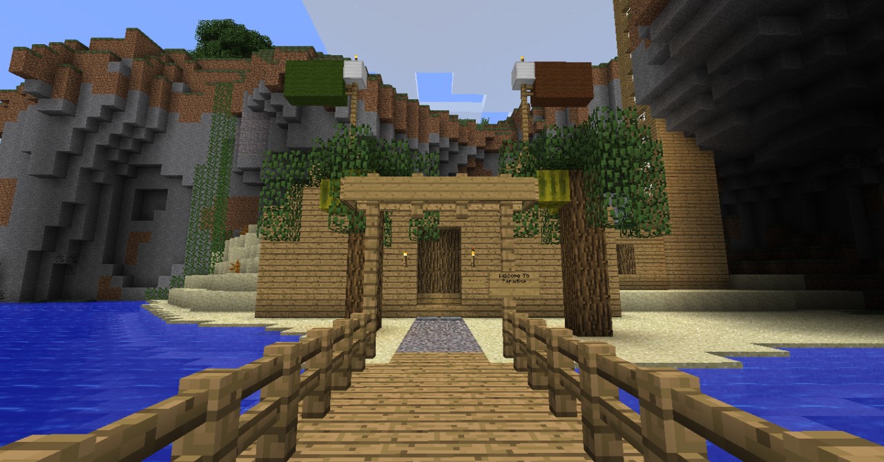 Paradise Resort Minecraft Map