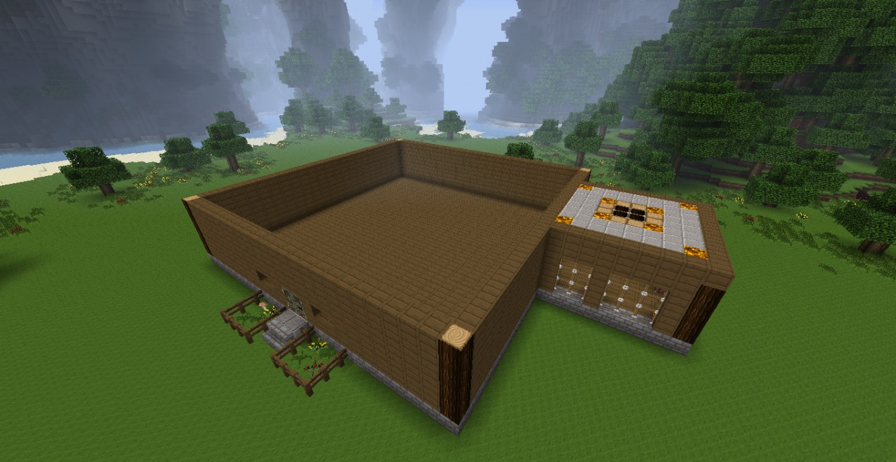 large 2 story mansion Minecraft Map