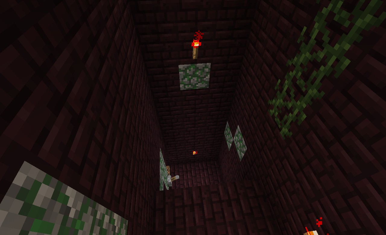 Old Nether Fortress Ruins Minecraft Map