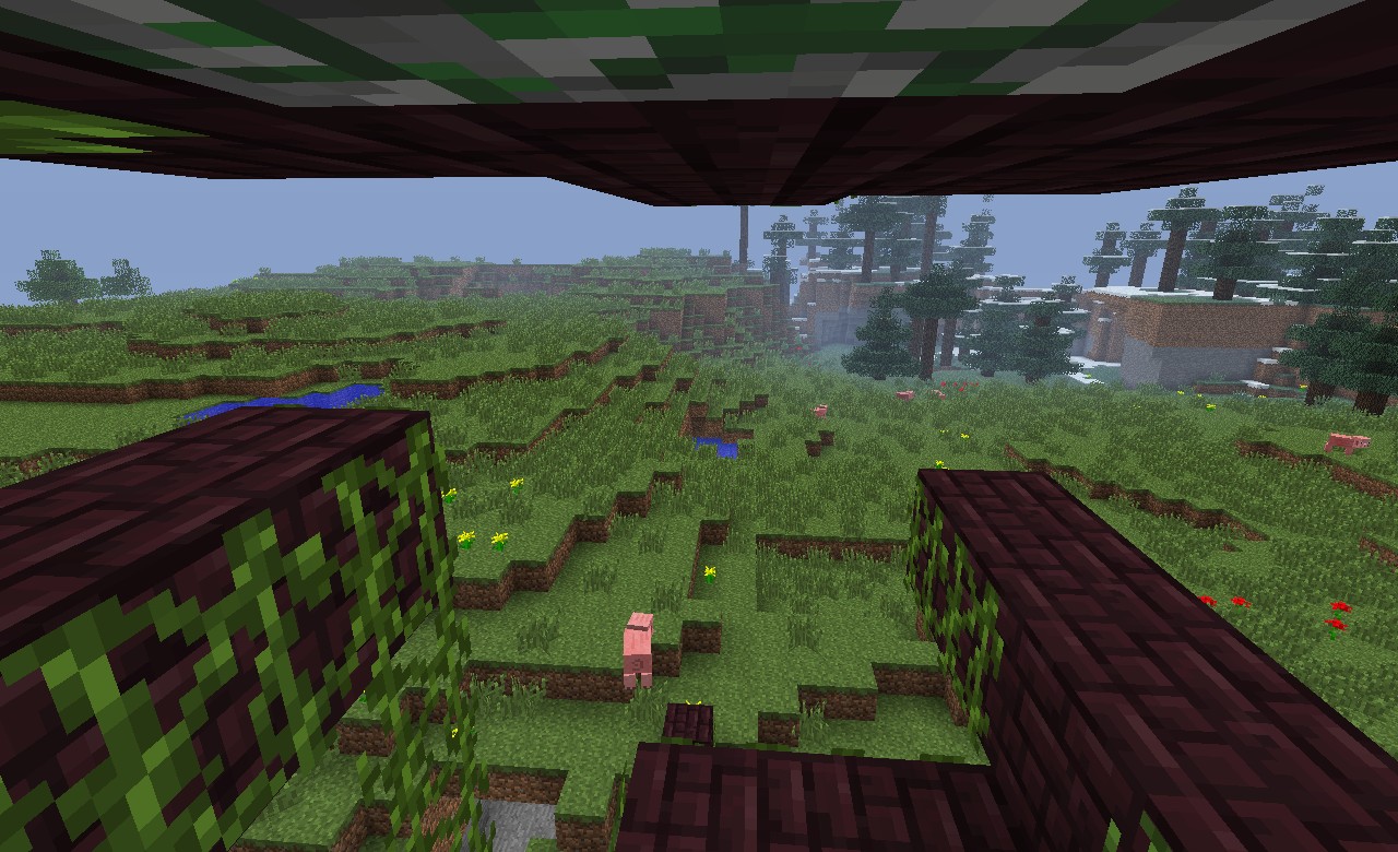 Old Nether Fortress Ruins Minecraft Map