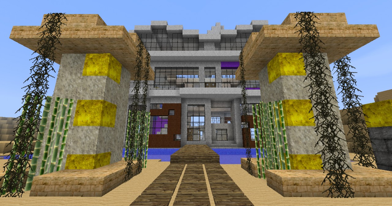 Beach Resort Minecraft Map