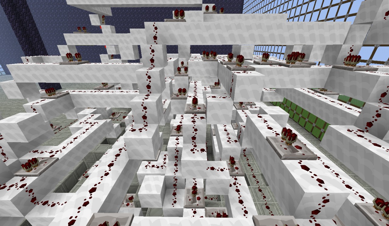 Redstone Display: BIG Minecraft Map