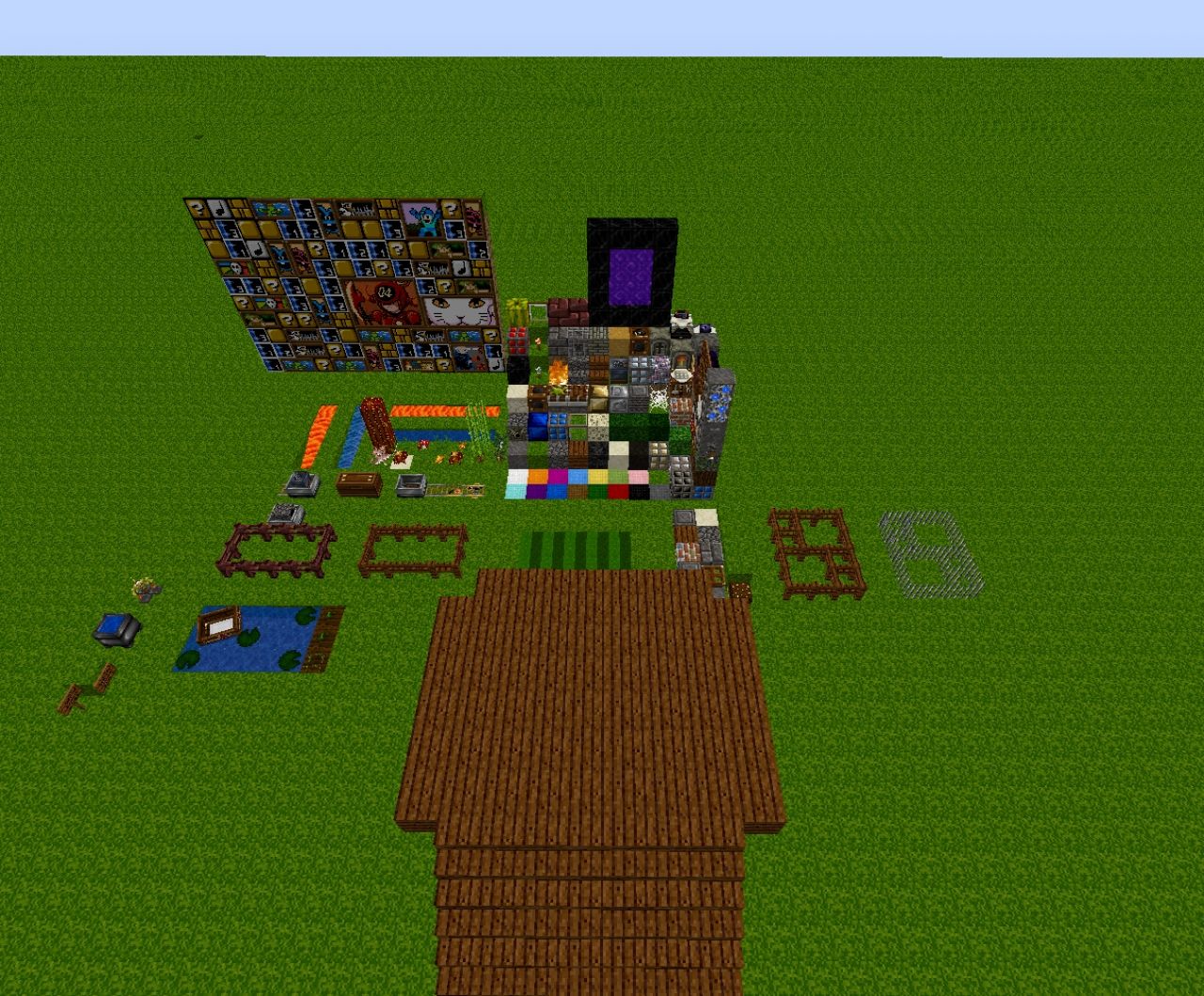 Texture Pack Tester for 1.1 Minecraft Map