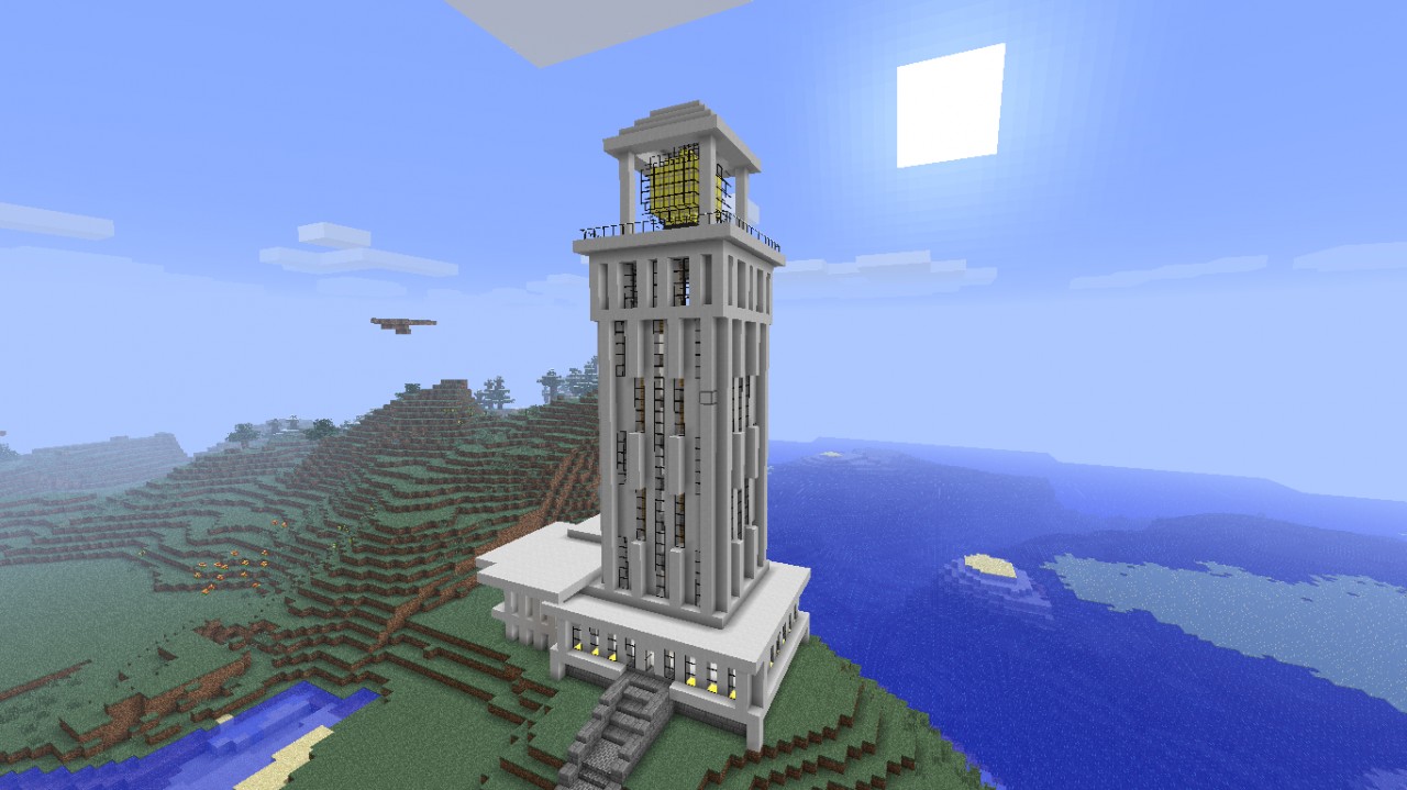 Modern Lighthouse HD DOWNLOAD Minecraft Project