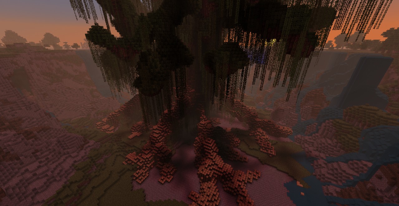 Large World Tree - Rough Minecraft Map