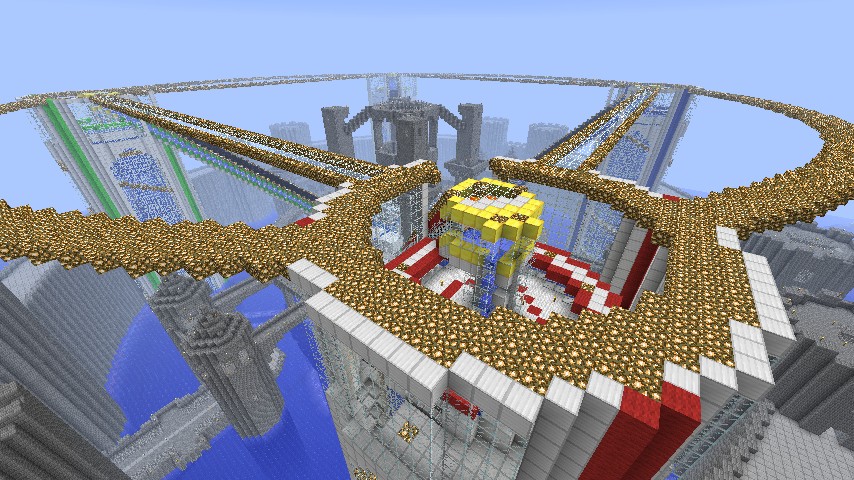 Offshore mob's tower Minecraft Map