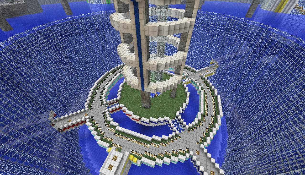 Offshore mob's tower Minecraft Map