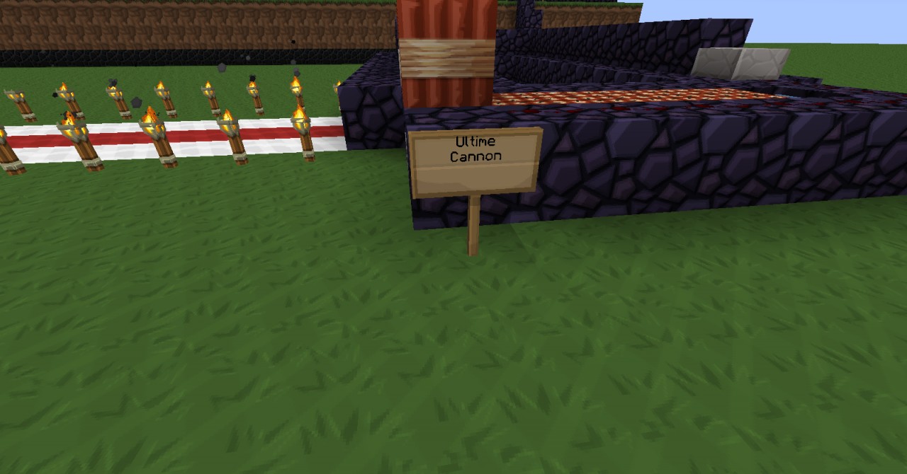 Redstone cannon Minecraft Map