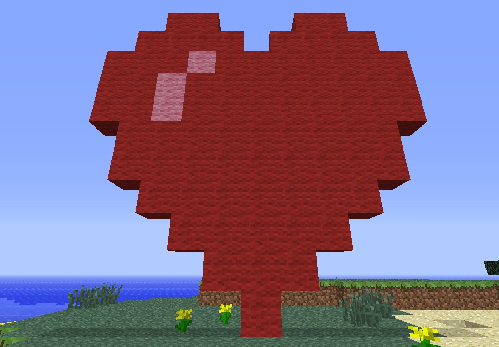 Love Heart Minecraft Map