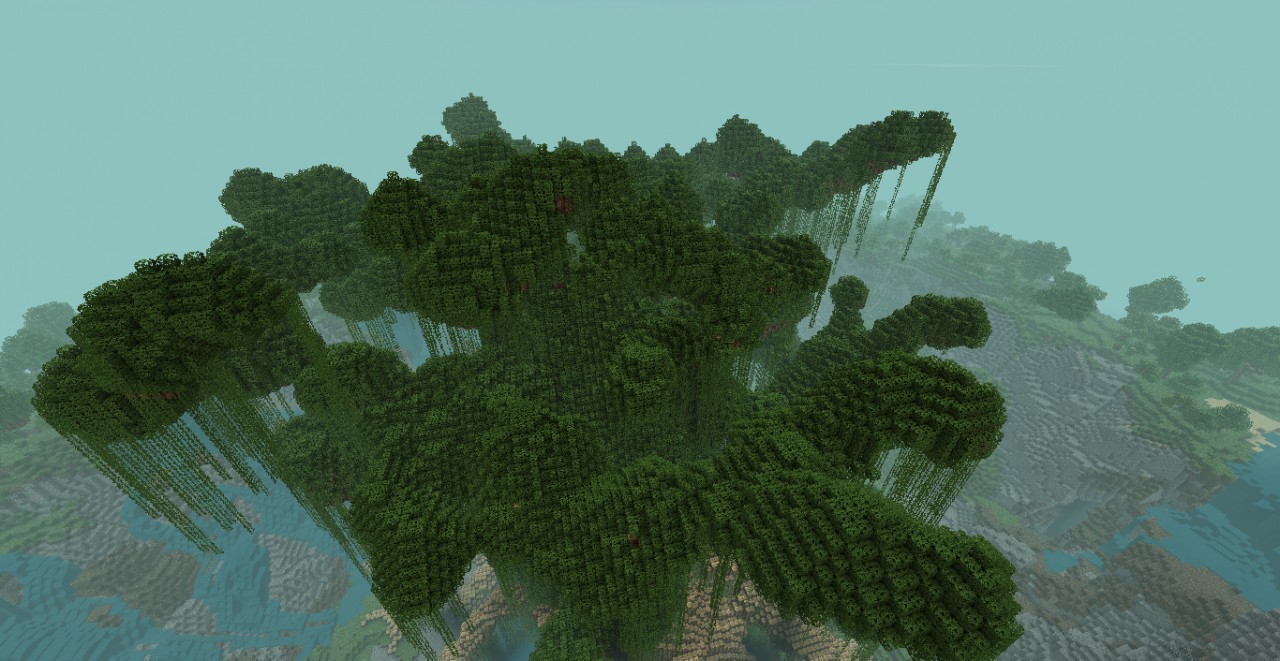 Large World Tree - Rough Minecraft Map