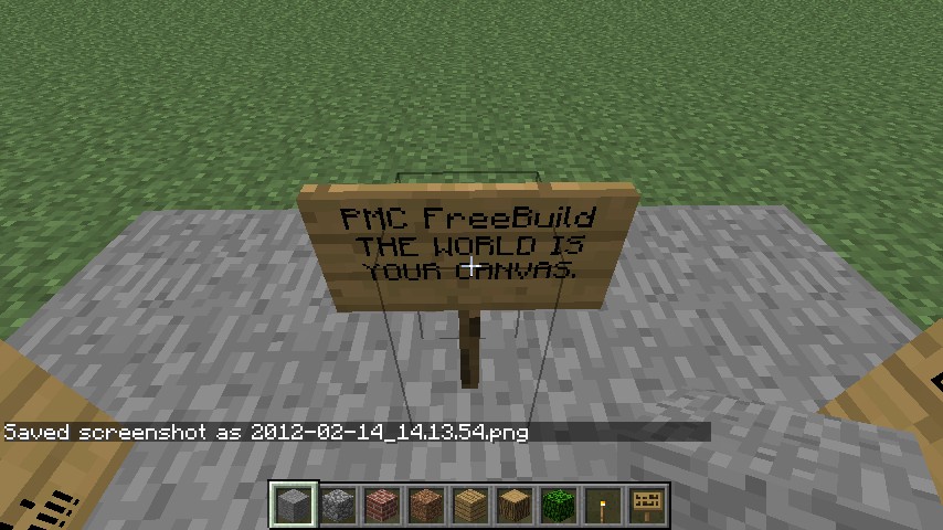 PMC FREEBUILD Minecraft Map