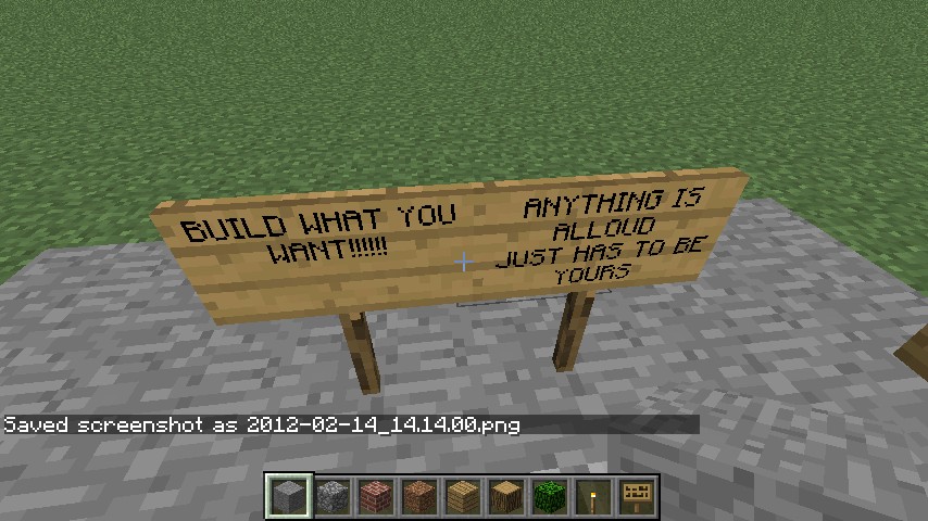 PMC FREEBUILD Minecraft Map