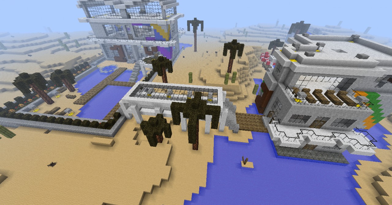 Beach Resort Minecraft Map