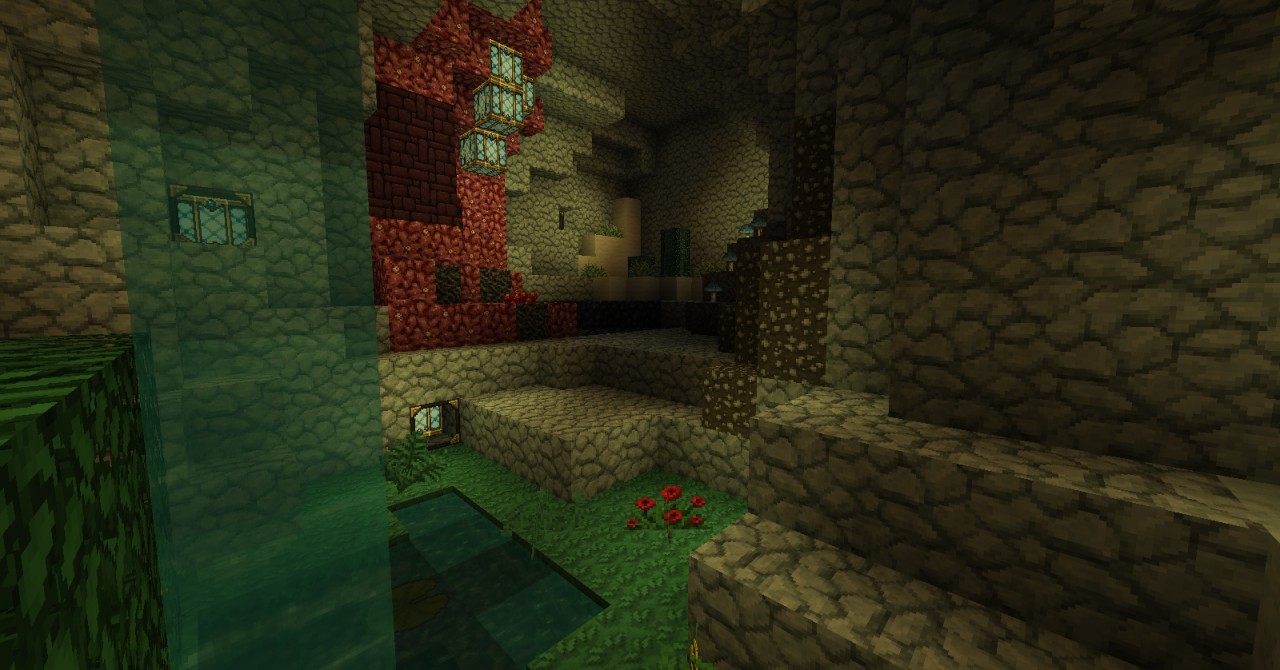 The Hidden Caverns Minecraft Map