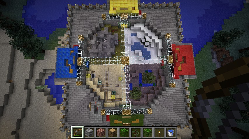 Clay Soldiers Battle Arena Minecraft Map