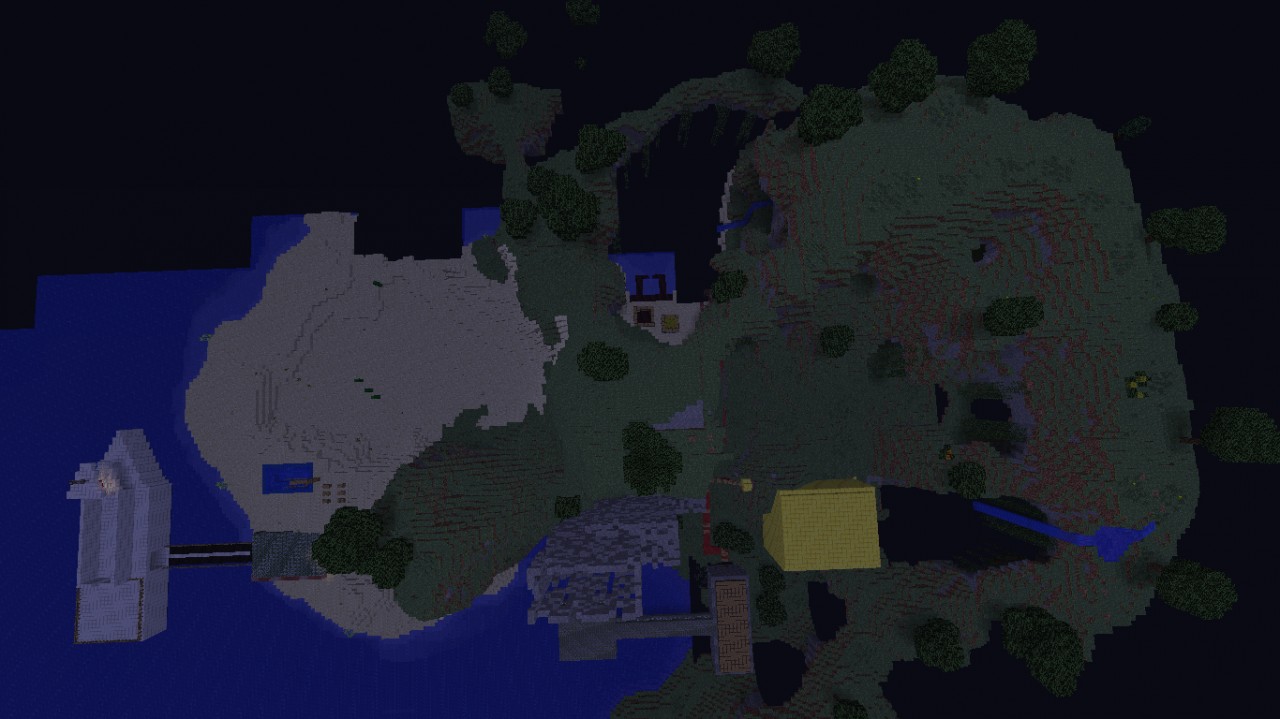island resort Minecraft Map