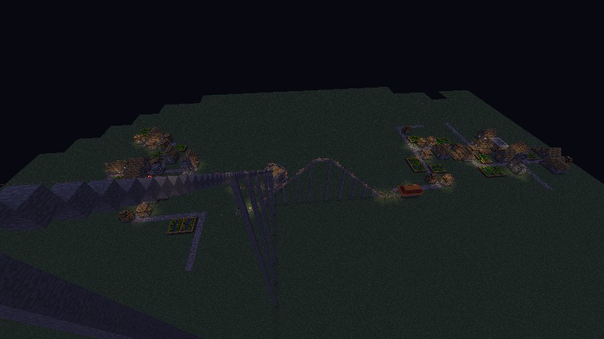 EPIC ROLLER COASTER! (Island resort competition) Minecraft Map