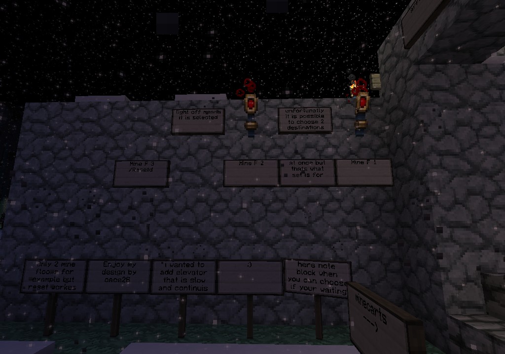 Great mine cart system [model] Minecraft Map