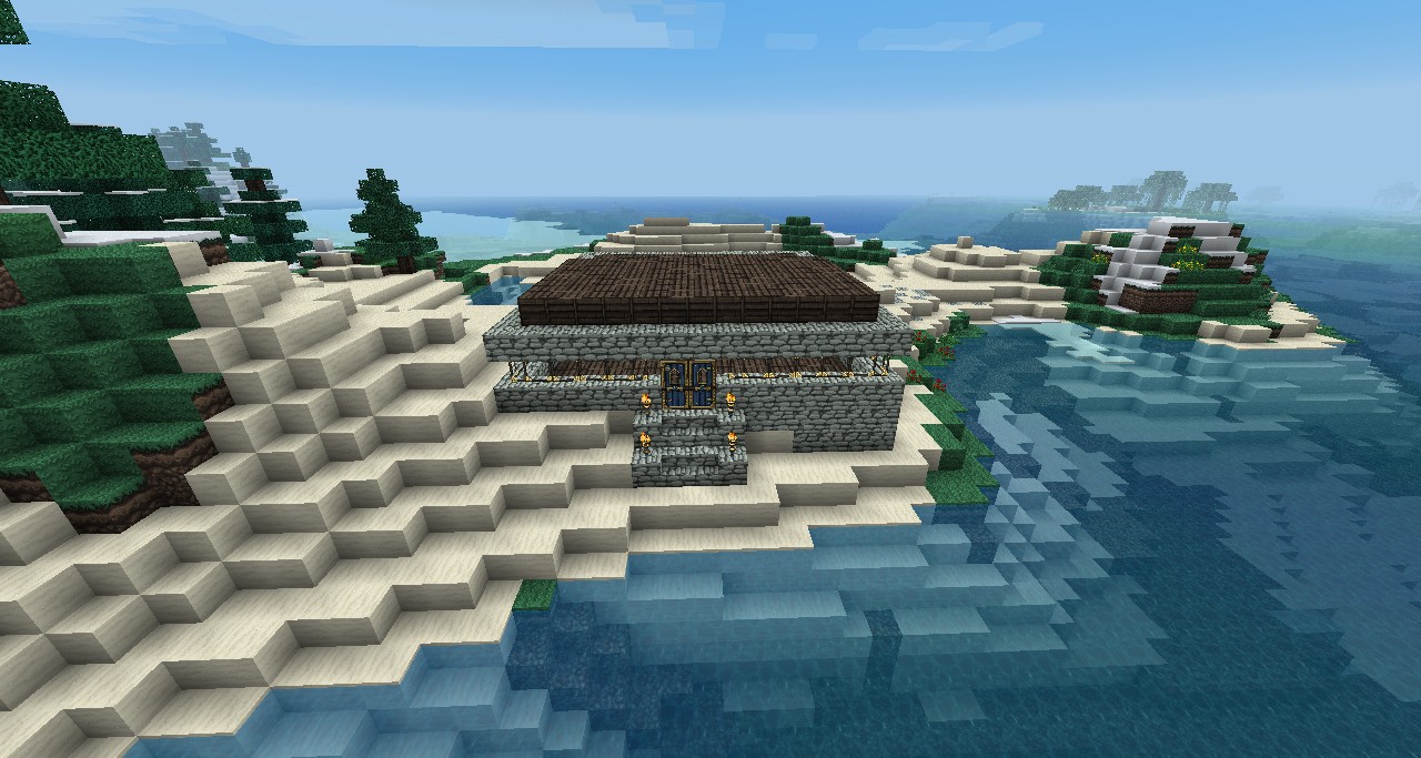 House with Secret Door! Minecraft Map