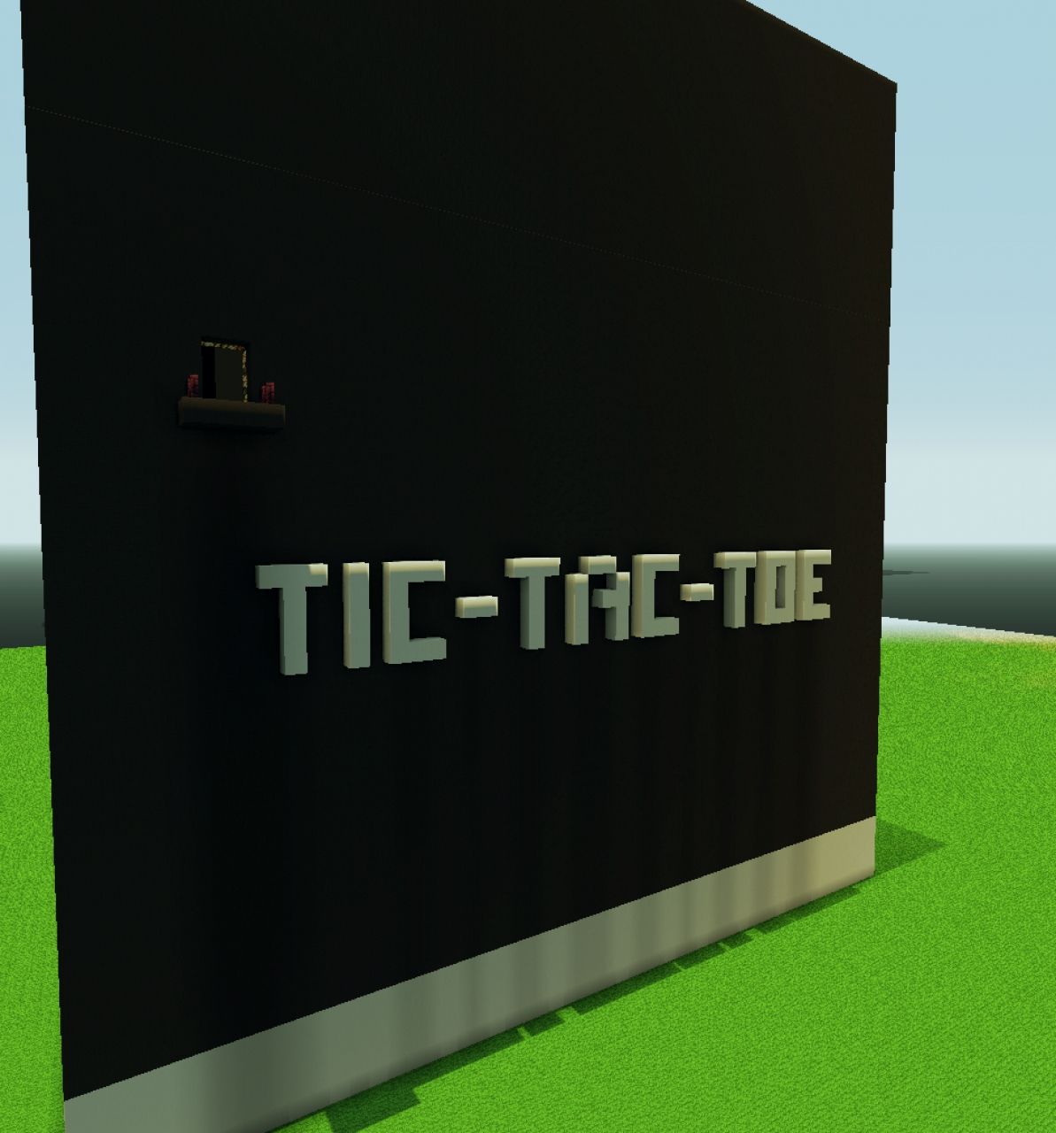 TIC TAC TOE Minecraft Map